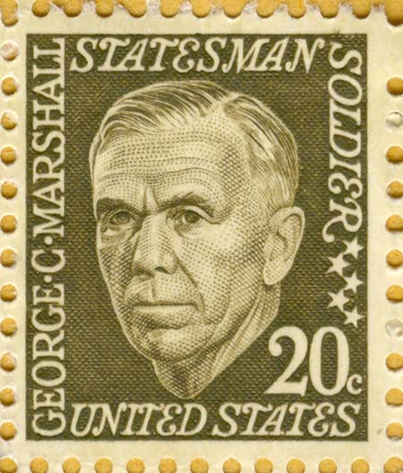 Marshall & Postage Stamps - The George C. Marshall Foundation