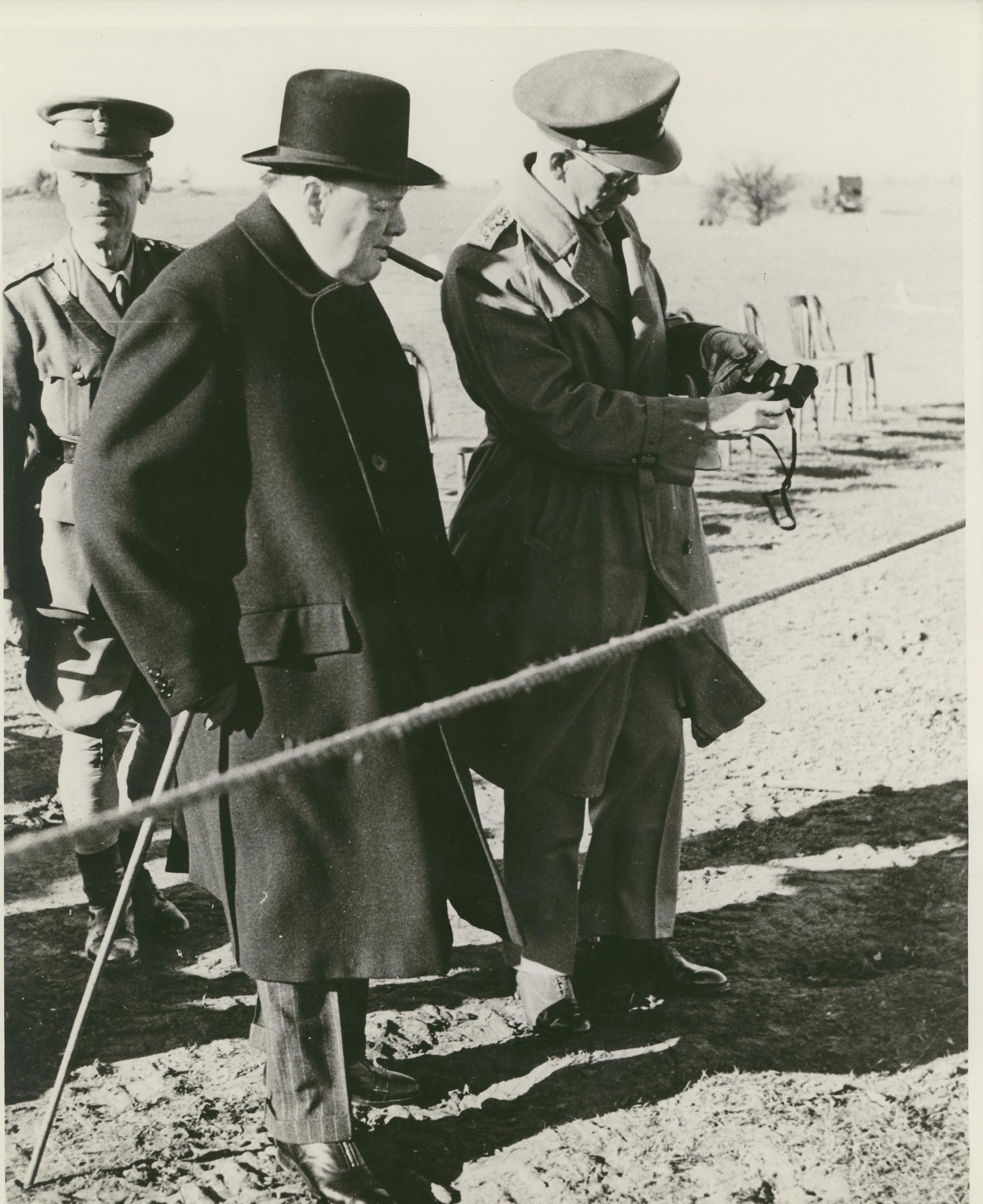 George Marshall and Winston Churchill - The George C. Marshall Foundation