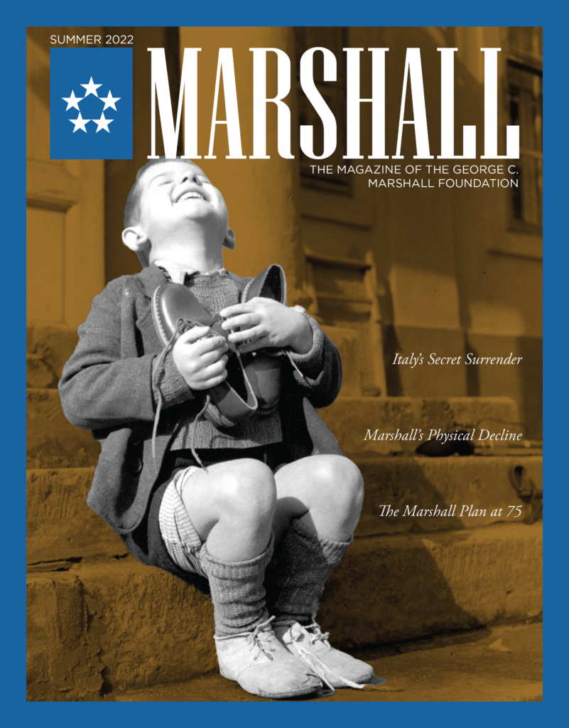 Marshall Magazine – Summer 2022 - The George C. Marshall Foundation