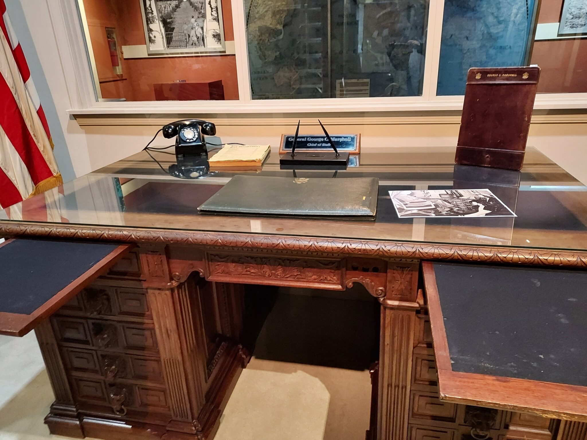 Gen. George Marshall’s Pentagon Desk - The George C. Marshall Foundation