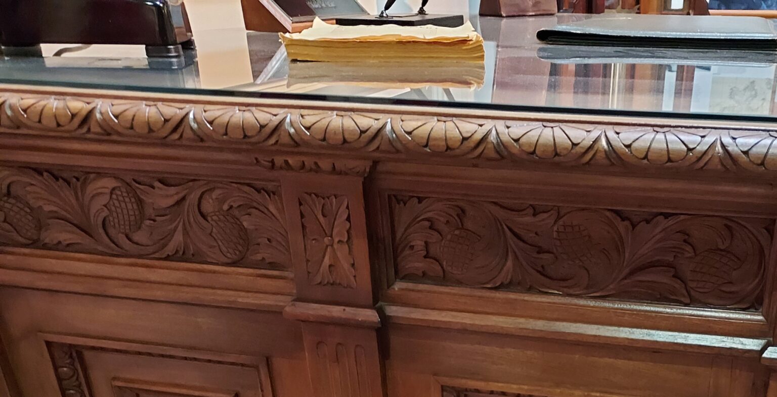 Gen. George Marshall’s Pentagon Desk - The George C. Marshall Foundation