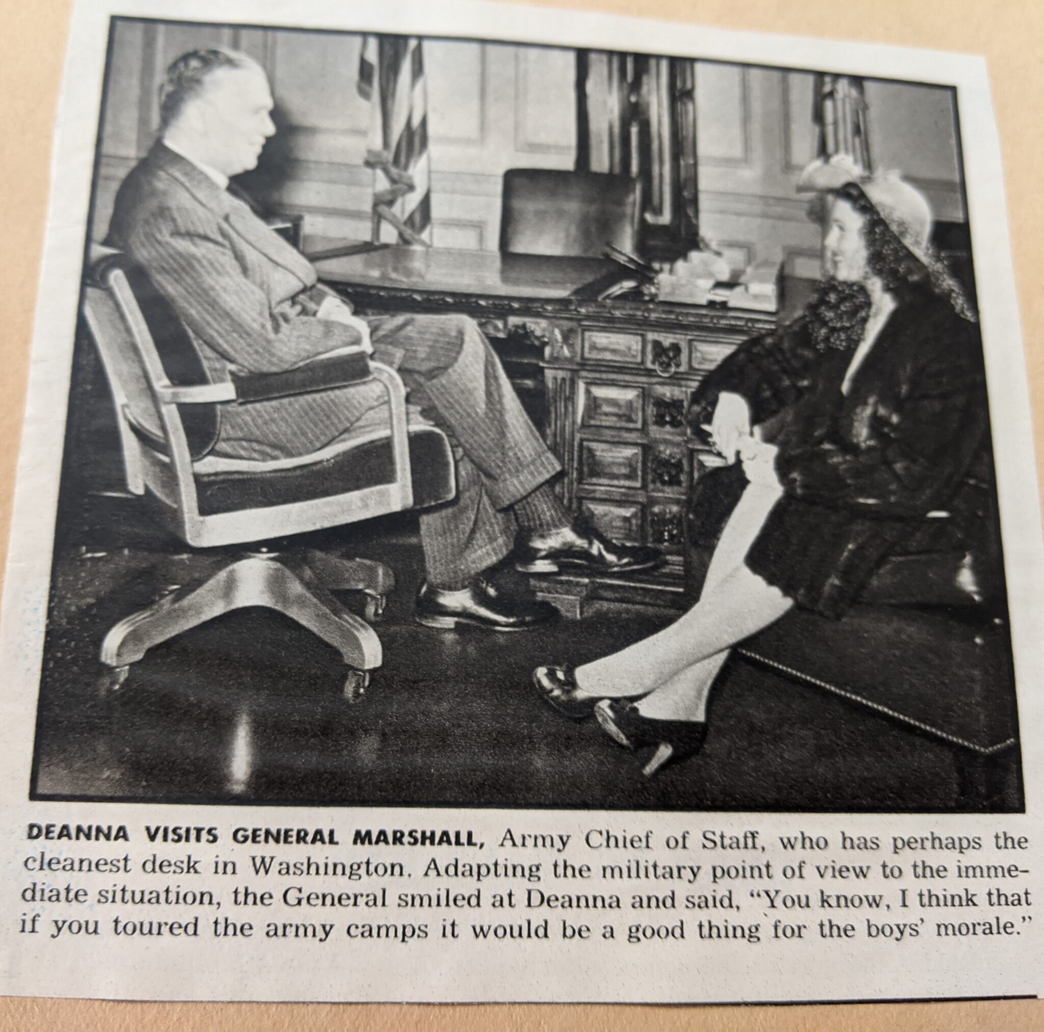 Gen. George Marshall’s Pentagon Desk - The George C. Marshall Foundation