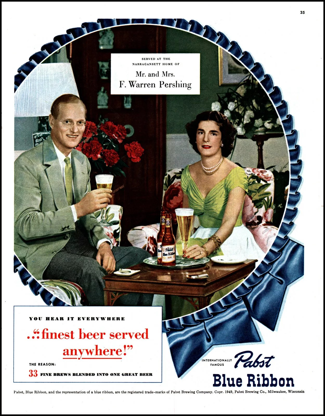 The 1949 Pabst Blue Ribbon Scandal - GCMF